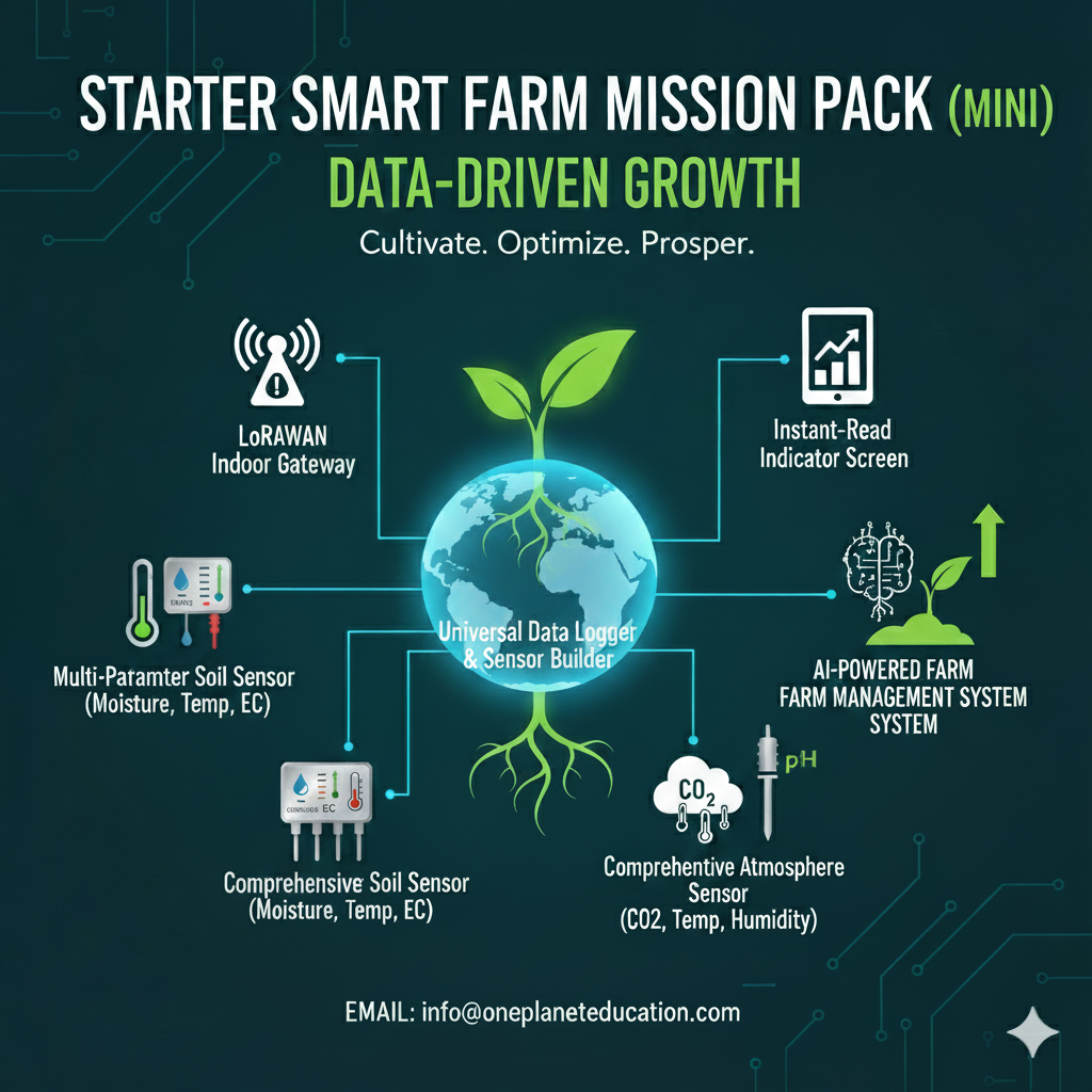 Starter Smart Farm Mission Pack (MINI) – One Planet Education Network